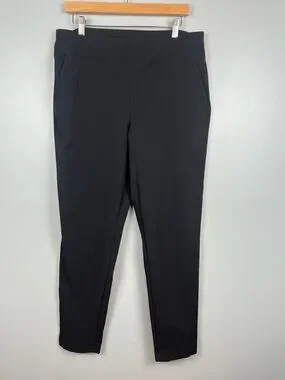 Chico's | Pants & Jumpsuits | Chicos Zenergy Black Poly Spandex Pull On ...